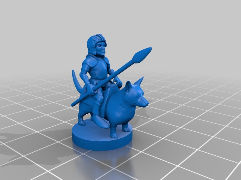 🐖 Halfling Calvary!・Free STL File for 3D printing・Cults
