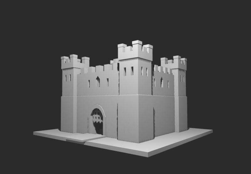 🏰 Tiny Castle・Free STL File for 3D printing・Cults
