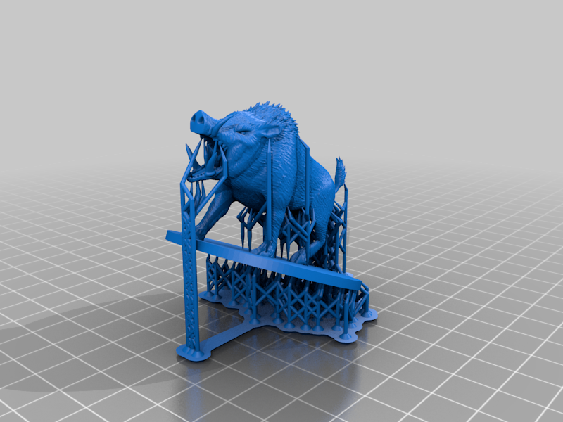 🐗 Boars Updated・Free STL File for 3D printing・Cults