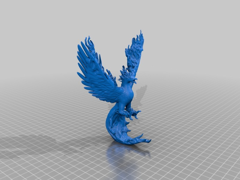 Free STL file Phoenix 🦅 ・3D printer model to download・Cults