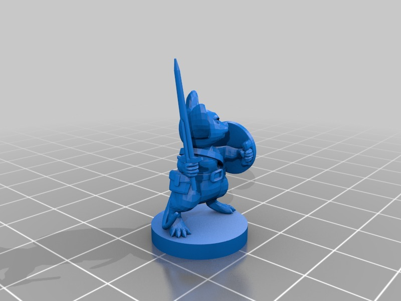 🐁 Mousefolk!・Free STL File for 3D printing・Cults