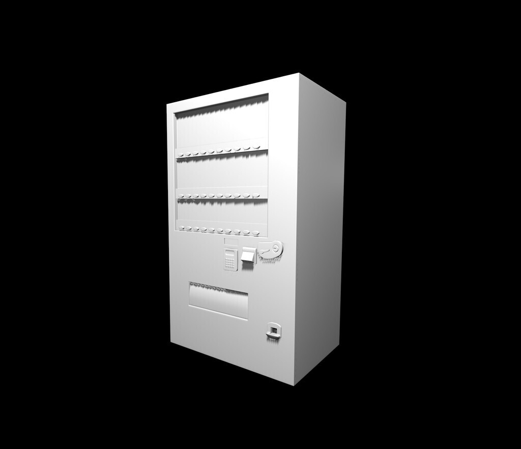 👹 Japanese Vending Machine Mimic・Free STL File for 3D printing・Cults