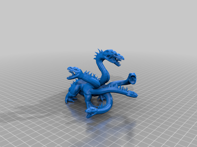 🐊 Hydra・Free STL File for 3D printing・Cults