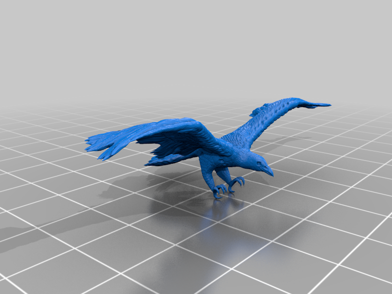 🧟 Zombie Raven・Free STL File for 3D printing・Cults