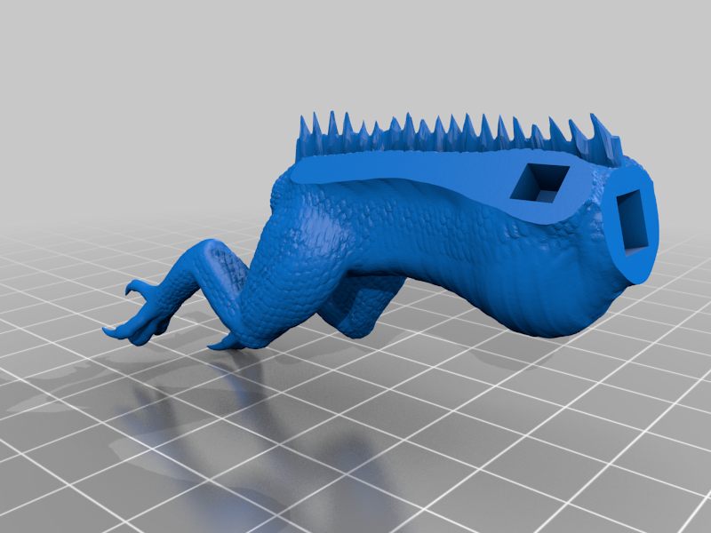 Free STL file Winged Drake 🐉 ・3D printable model to download・Cults