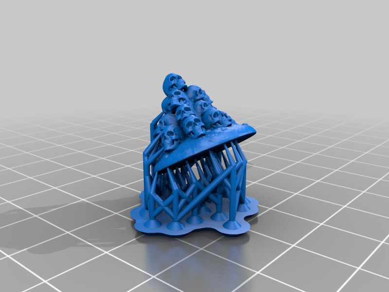 🎲 Pile of Skulls・Free STL File for 3D printing・Cults