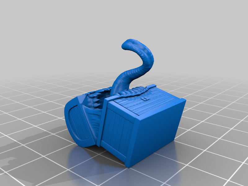 👹 Chest Mimic・Free STL File for 3D printing・Cults