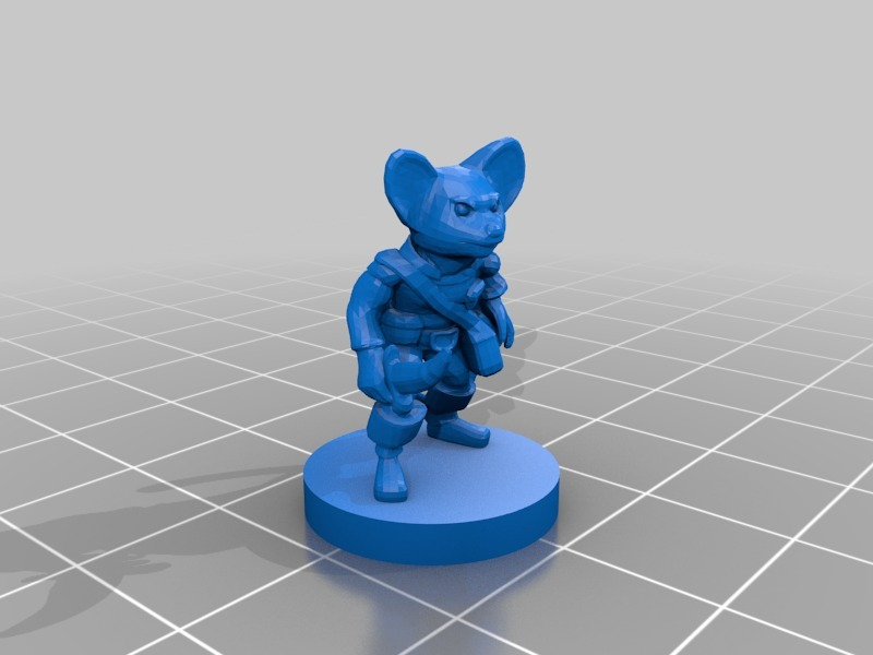🐁 Mousefolk!・Free STL File for 3D printing・Cults