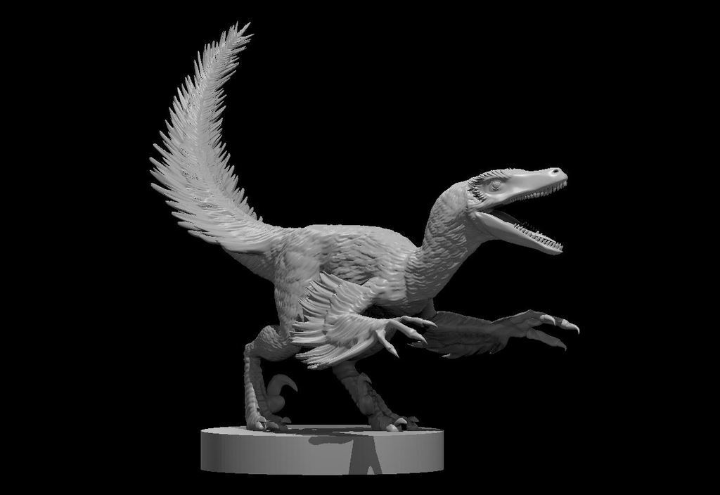 🦖 Velociraptor・Free STL File for 3D printing・Cults