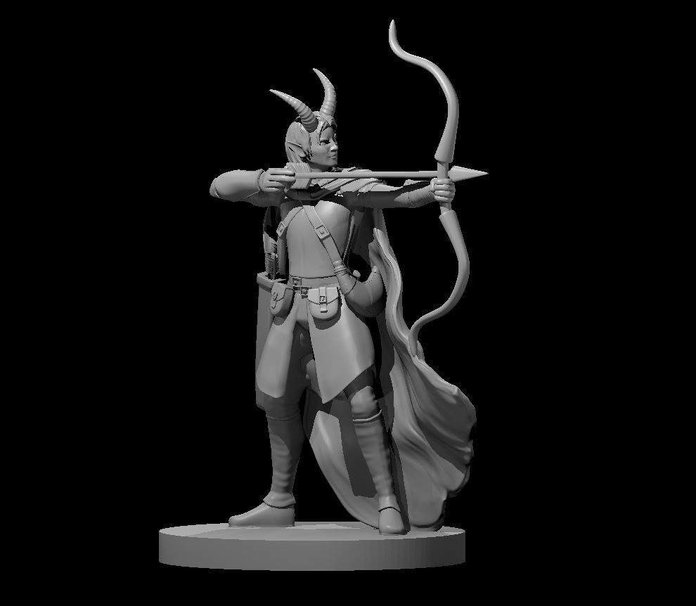 🧝 Shadow Fey Elves・Free STL File for 3D printing・Cults