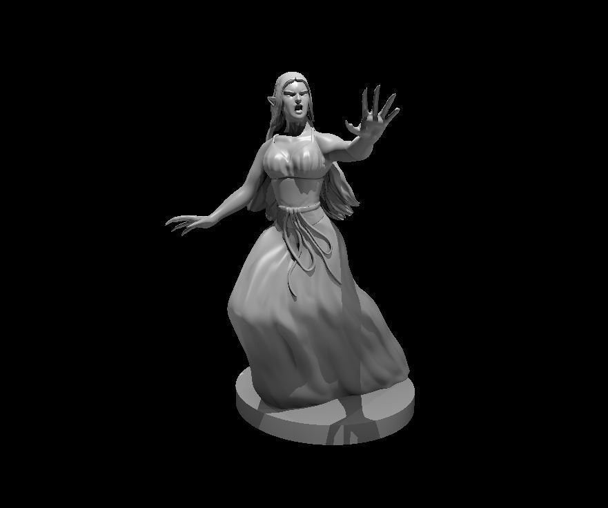 Free STL file Banshee Updated 👻 ・3D printer design to download・Cults