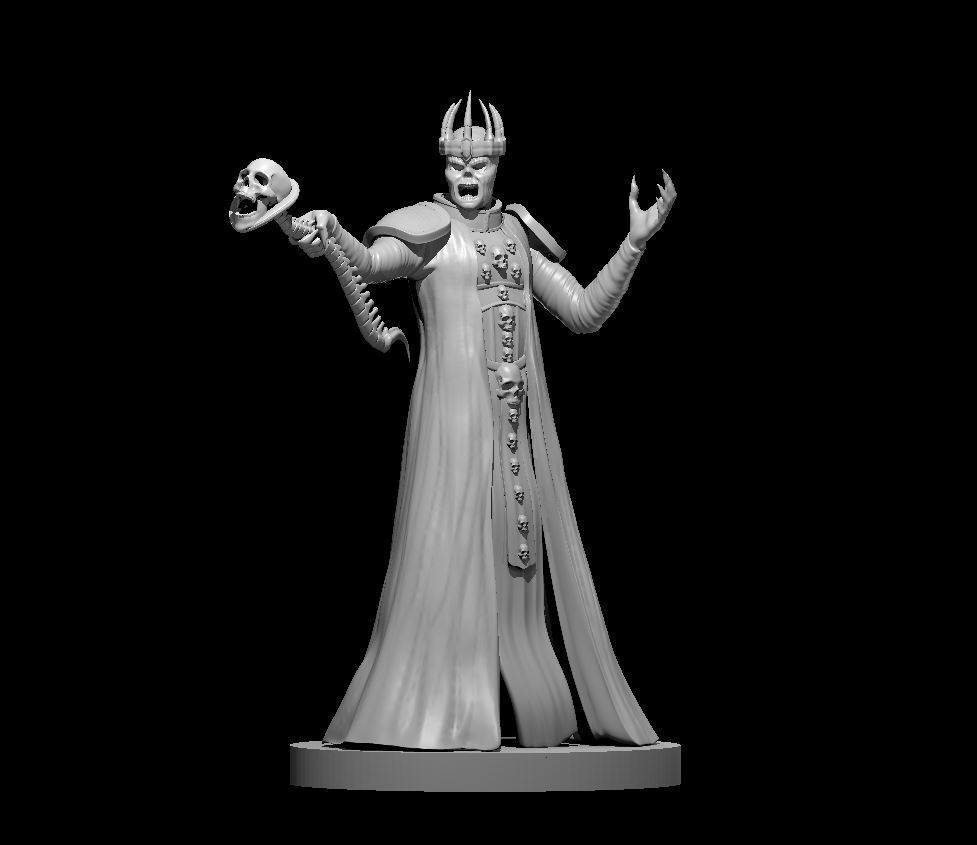 🎲 Lich - Updated・Free STL File for 3D printing・Cults