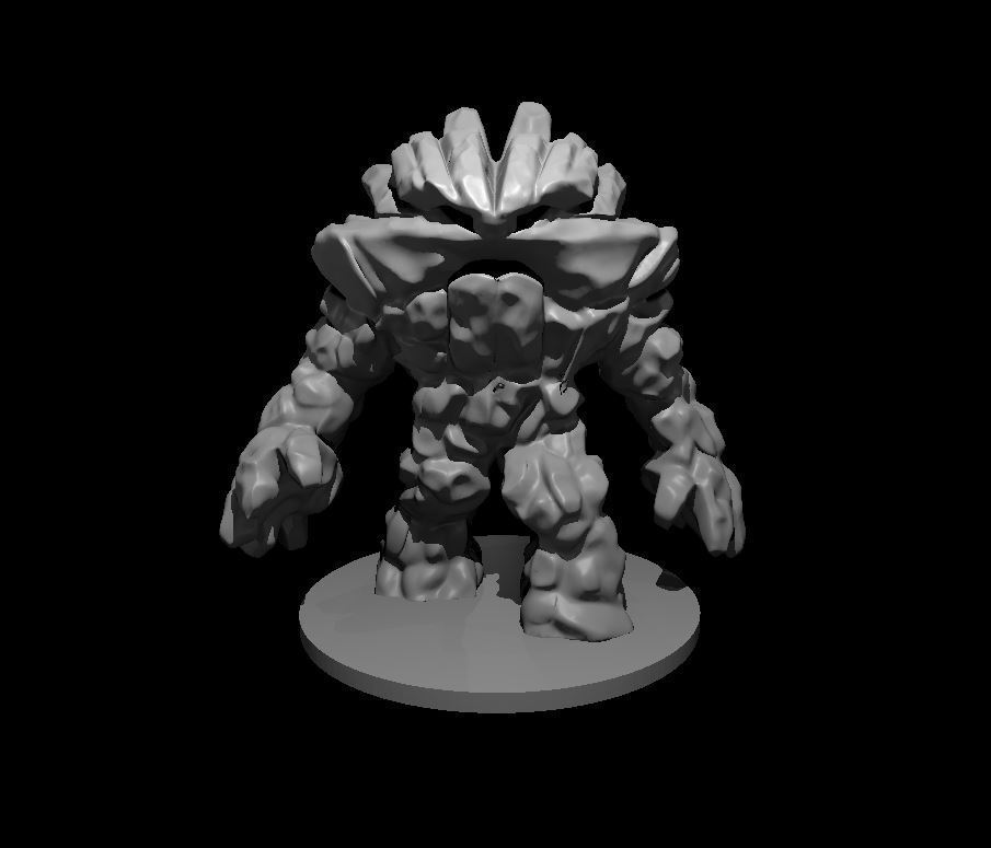 Free STL file Earth Elemental Updated 🌍 ・3D printable model to download ...