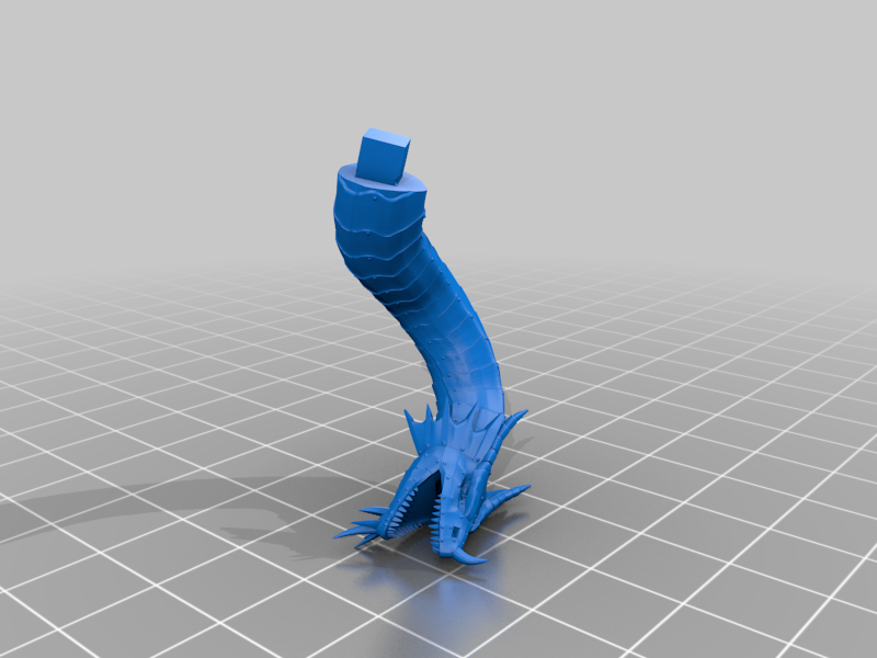 🐉 Three Headed Clockwork Dragon・Free STL File for 3D printing・Cults