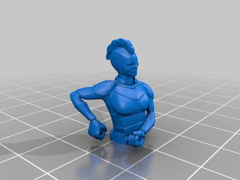 ♀️ Centaur Female Fighter・Free STL File for 3D printing・Cults