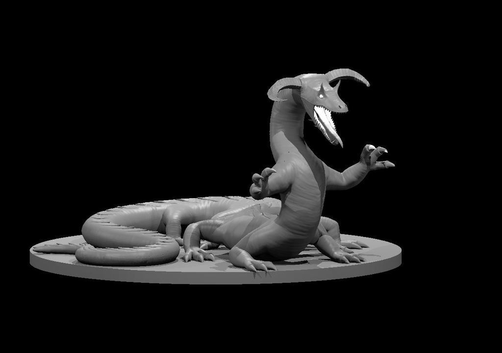 🐉 Behir・Free 3D File for ・Cults