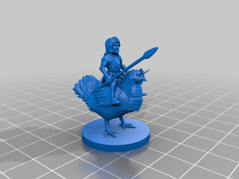 🐖 Halfling Calvary!・Free STL File for 3D printing・Cults