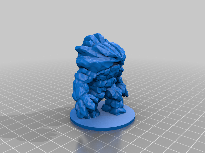 Free STL file Earth Elemental Updated 🌍 ・3D printable model to download ...