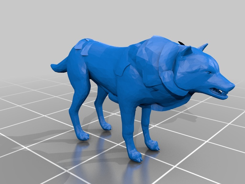 Free STL file Wolf for Tabletop Games 🐺 ・3D printer model to download・Cults