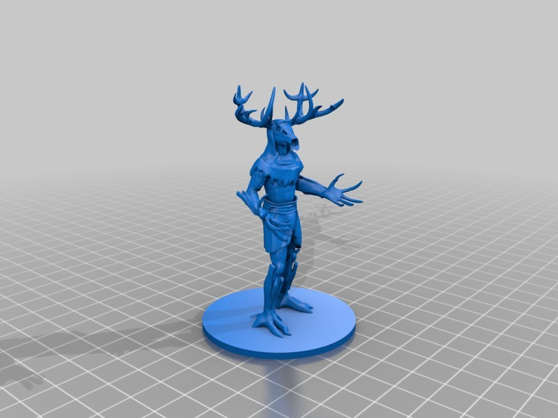 🤴 Dryad King・Free STL File for 3D printing・Cults