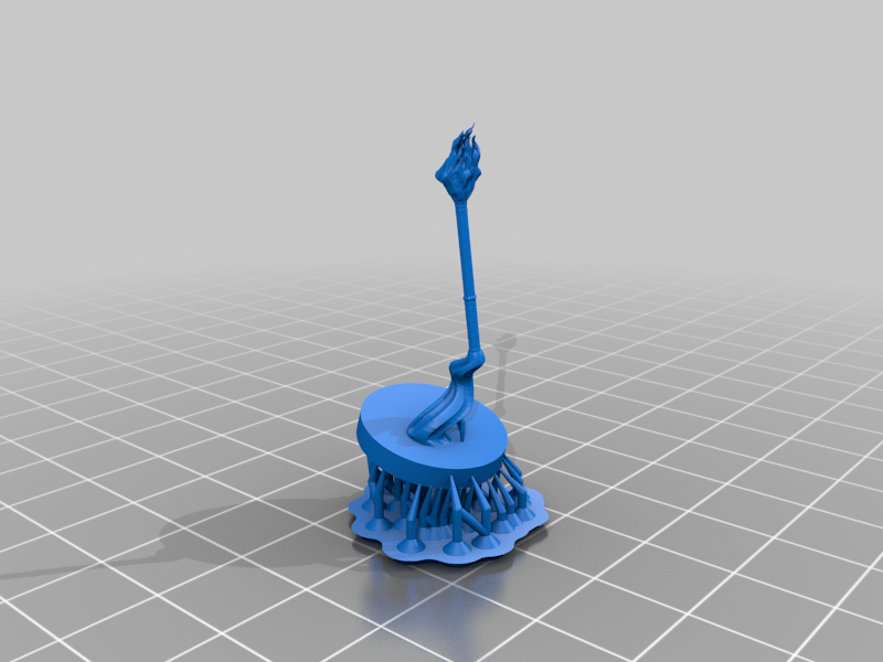 🔥 Flame Mace Spiritual Weapon・Free 3D File for ・Cults