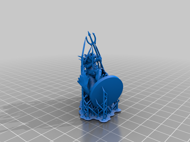 🦈 Sahuagin・Free STL File for 3D printing・Cults