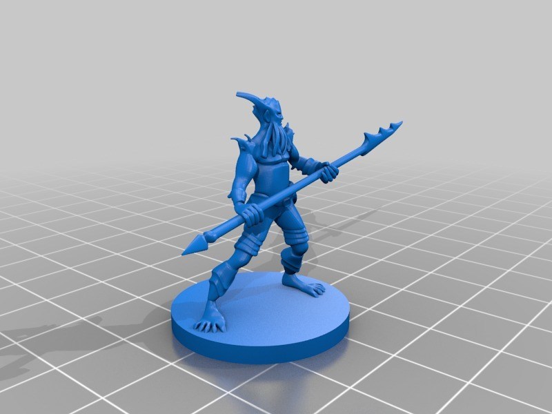 Free STL file Bearded Devil 😈 ・3D printer model to download・Cults