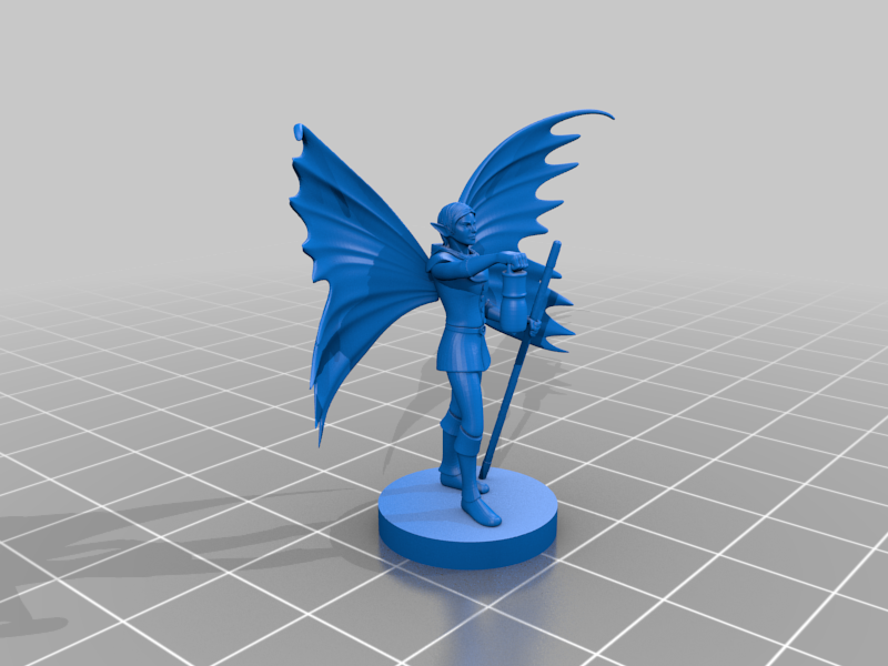 🧚 Fairy Folk Female Commoner・Free 3D File for ・Cults