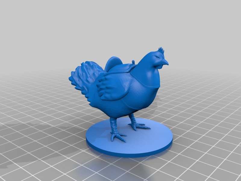 Free STL file Giant Chicken Mounts! 🐔 ・Model to download and 3D print・Cults