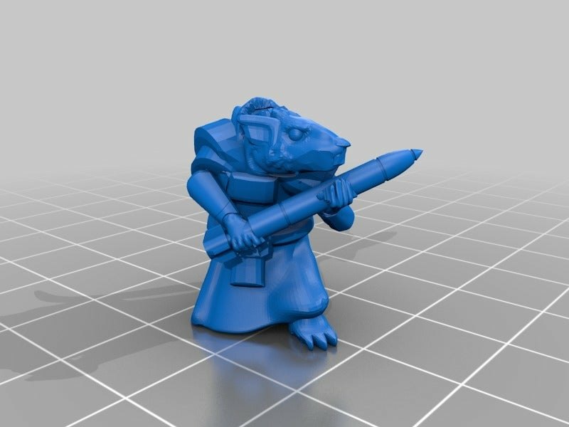 Free STL file 40k skaven heavy weapons team 🔫 ・Object to download and ...