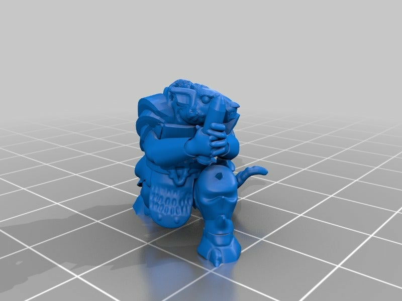 Free STL file 40k skaven heavy weapons team 🔫 ・Object to download and ...