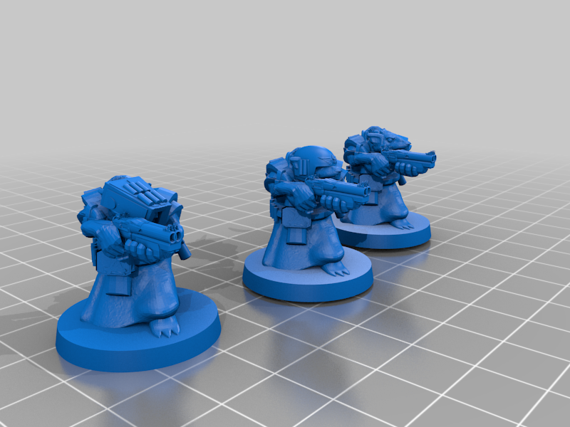 ⚔ 40k skaven shotgunners・Free STL File for ・Cults