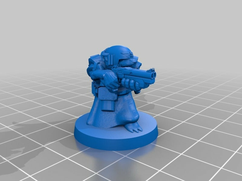 ⚔ 40k skaven shotgunners・Free STL File for ・Cults