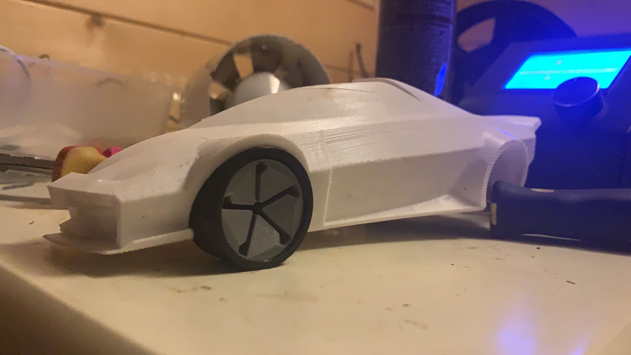 STL file Restomod concept car (ispired by Lancia) #VoxelabCultsCar 🚗 ...