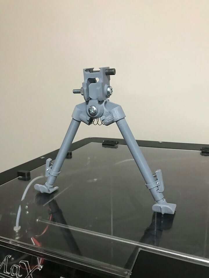 Archivo STL gratis Bípode de rifle 🔫 ・Modelo imprimible en 3D para ...
