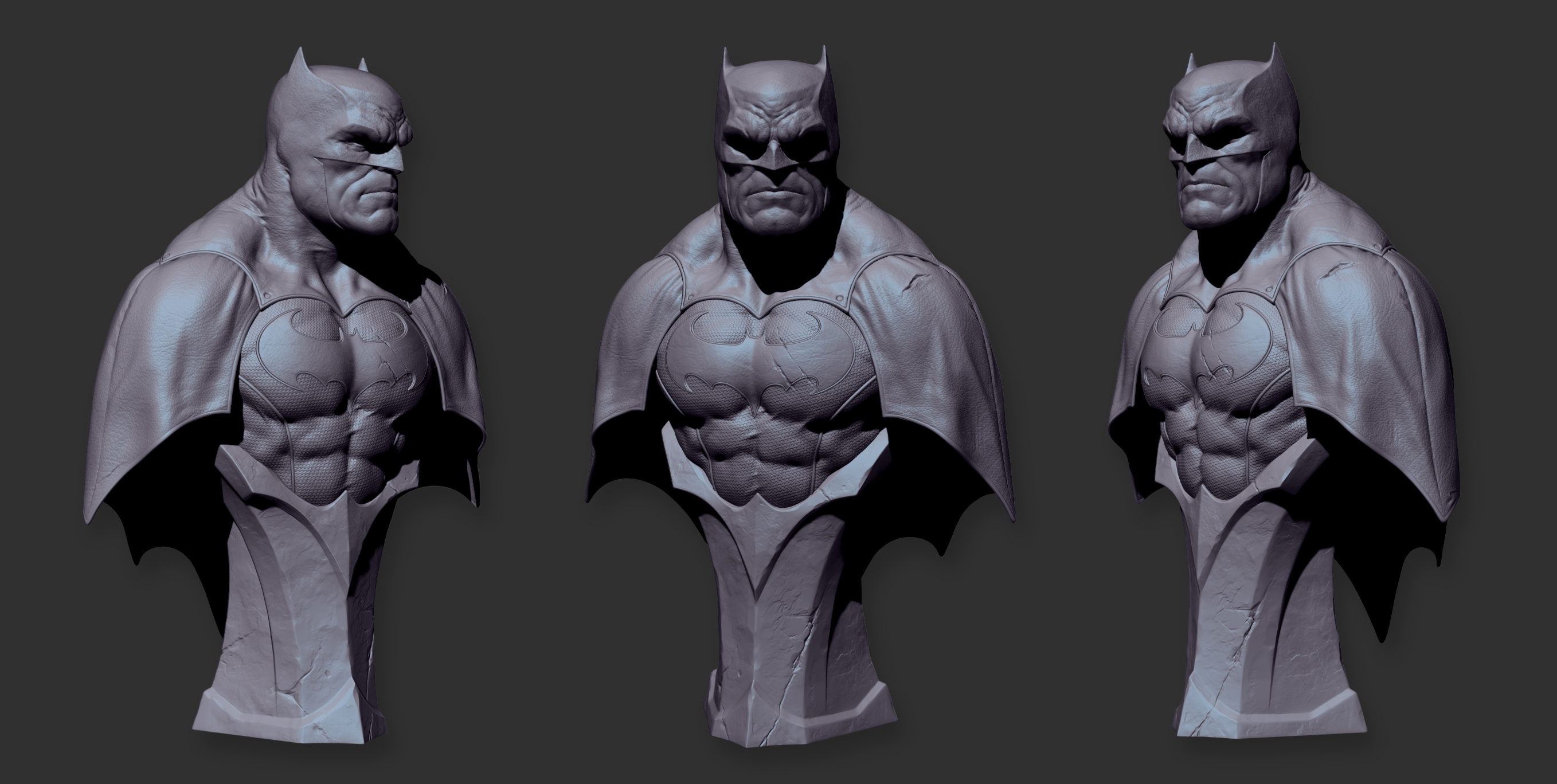 👤 Batman Bust - 3D Printable Model・ 3D File for 3D printing・Cults