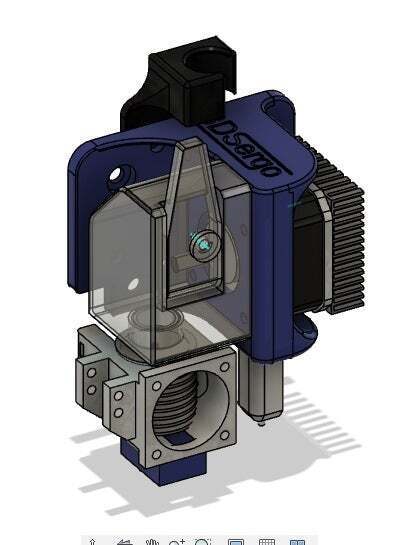 🔧 BMG extruder mount for Ender 6・Free STL File for ・Cults