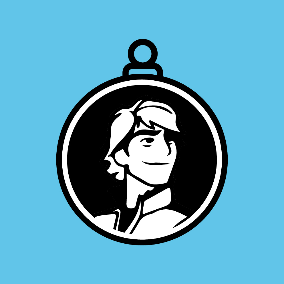 STL file Frozen | Kristoff Christmas Sphere 🎄 ・3D printer design to ...