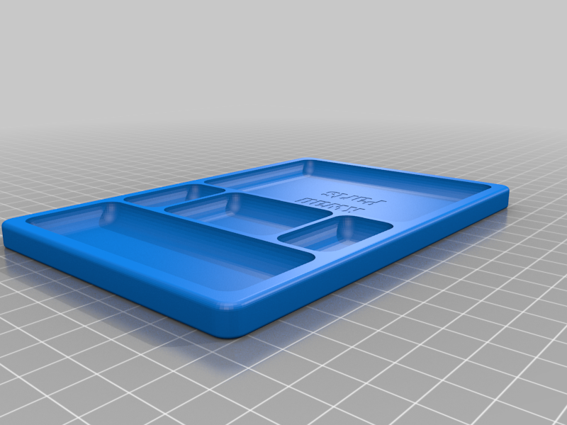 Free STL file Small Parts tray 🤏 ・3D printable design to download・Cults