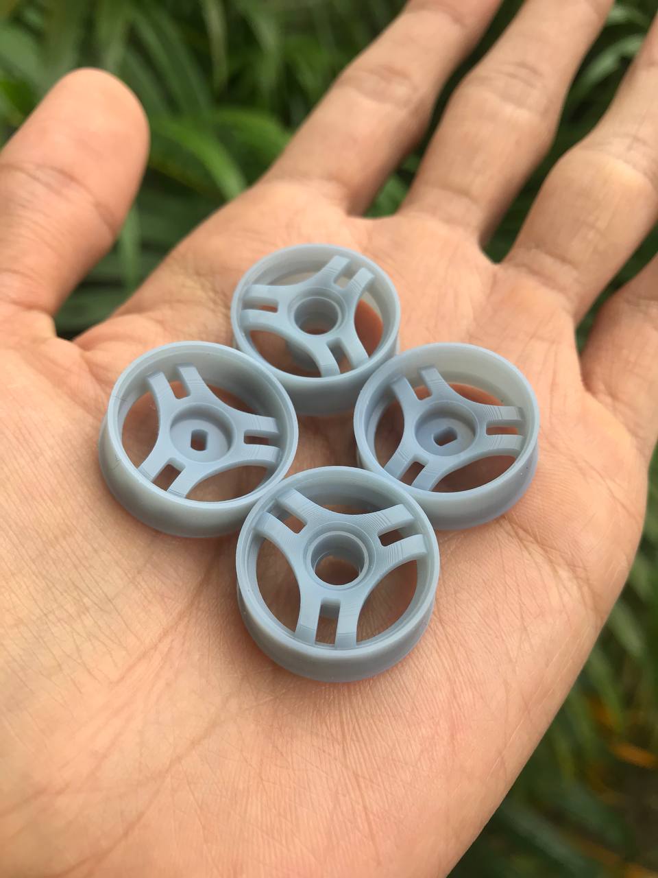 STL file Super Advan Racing - 1/24 Scale AWD Narrow Rims (Offset 1) 🚗 ...