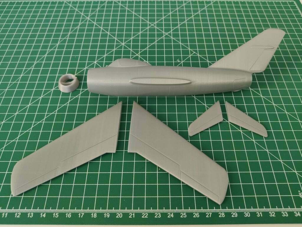 ️ Simple Mig-15 kit・Free STL File for ・Cults