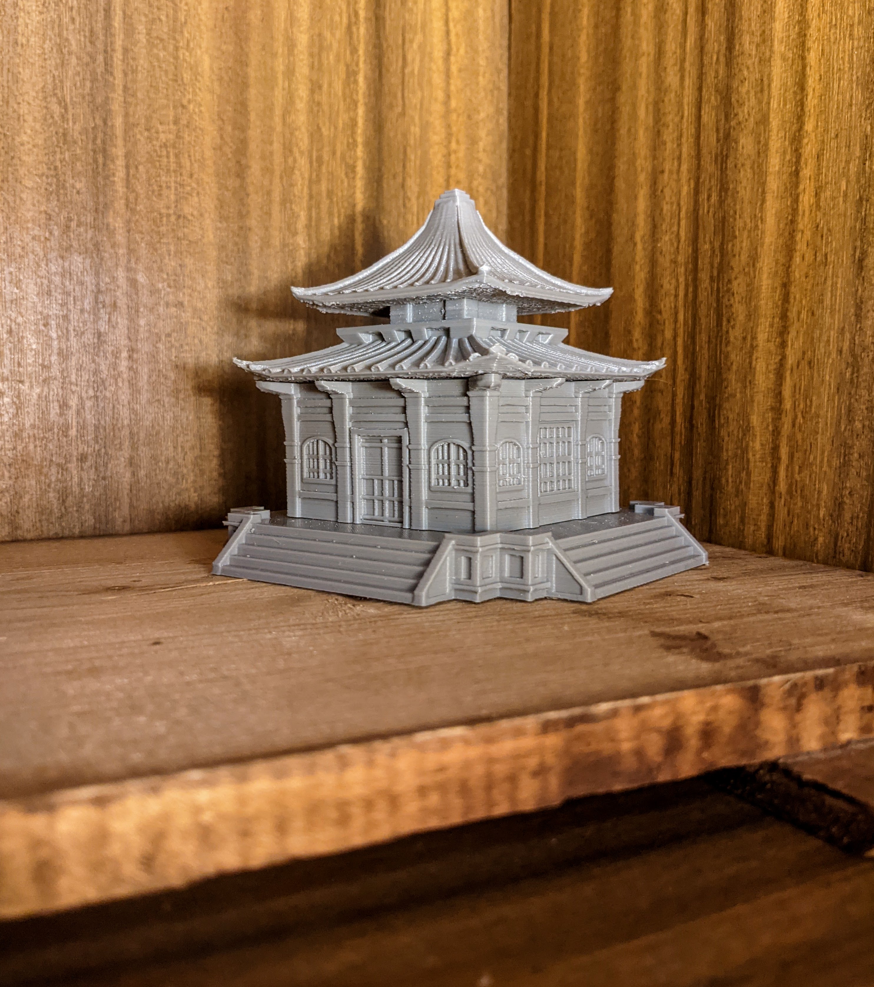 🕍 Japanese Temple Box・Free STL File for ・Cults