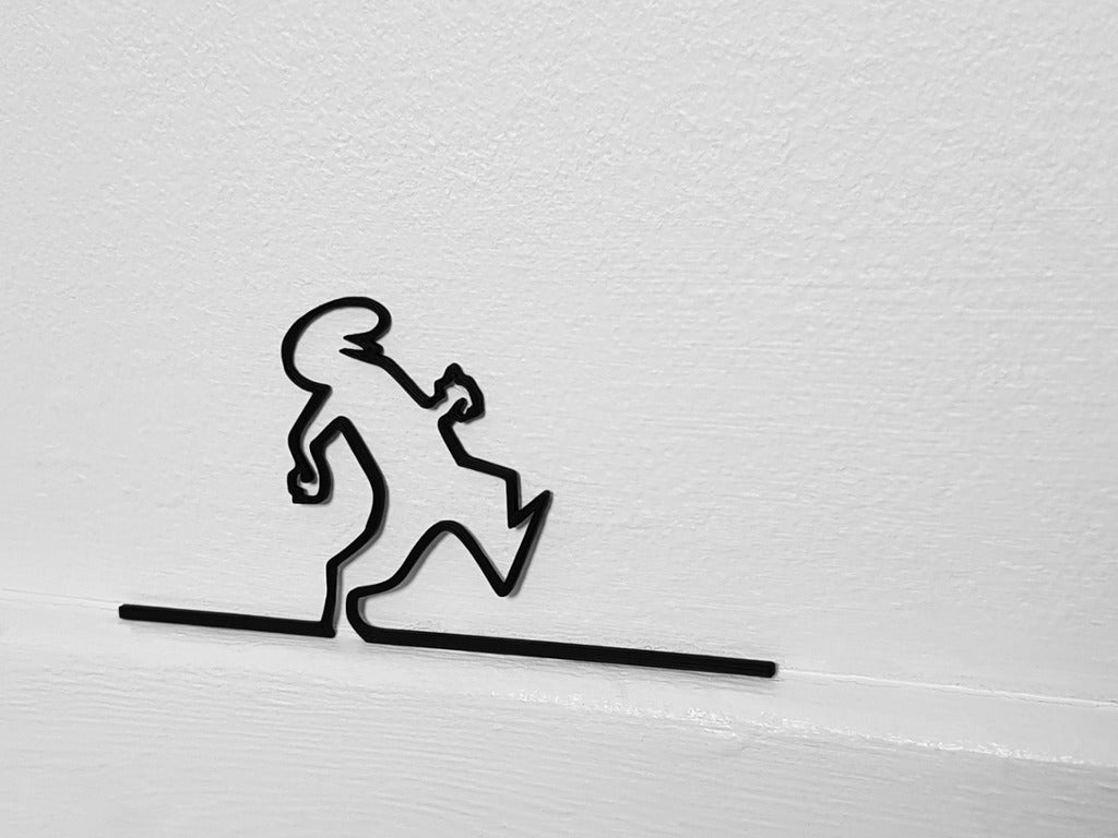 Fichier STL gratuit La Linea 🎨 ・Modèle à télécharger et à imprimer en ...