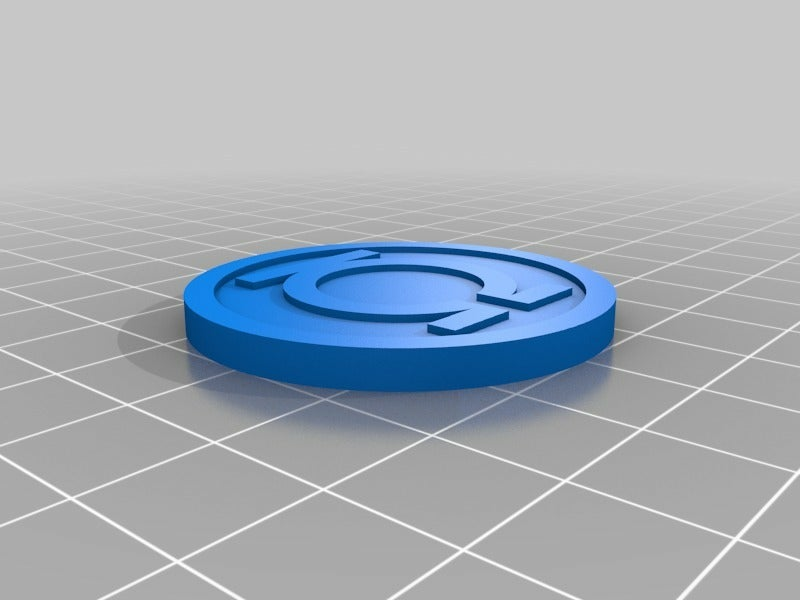 Free STL file HeroClix Omega Lantern Marker 🏮 ・3D printer design to ...