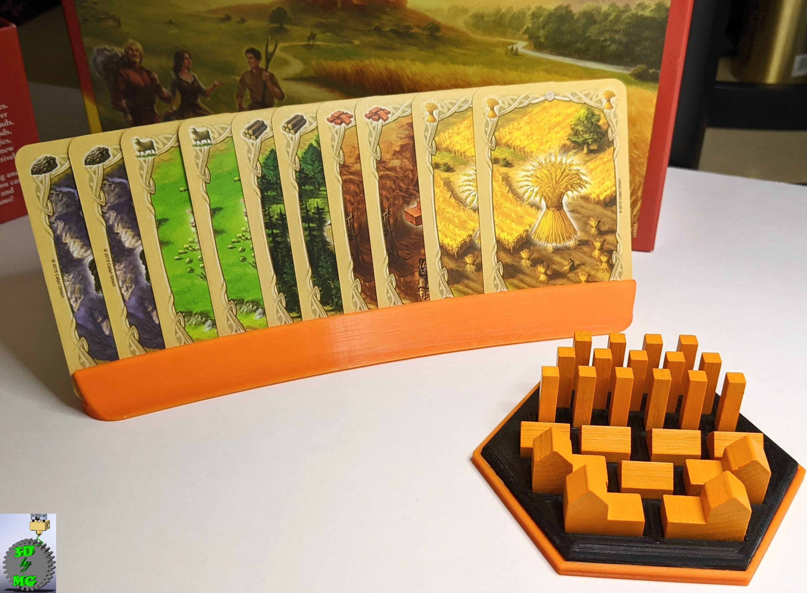 STL file CATAN - Game Parts Holder ♟ ・3D printing design to download・Cults