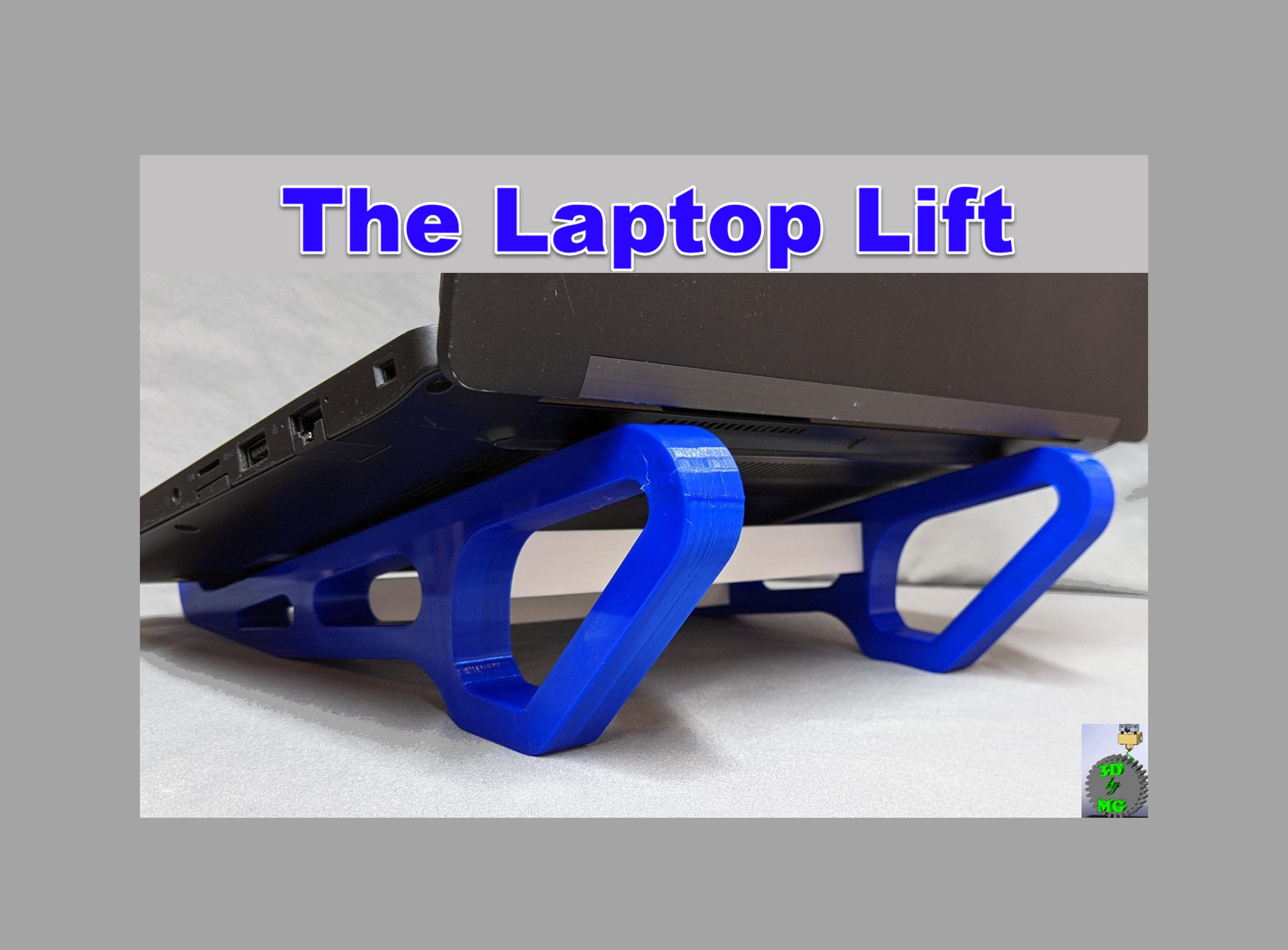 💻 Laptop Lift - ChromeBook Riser・ STL File for ・Cults