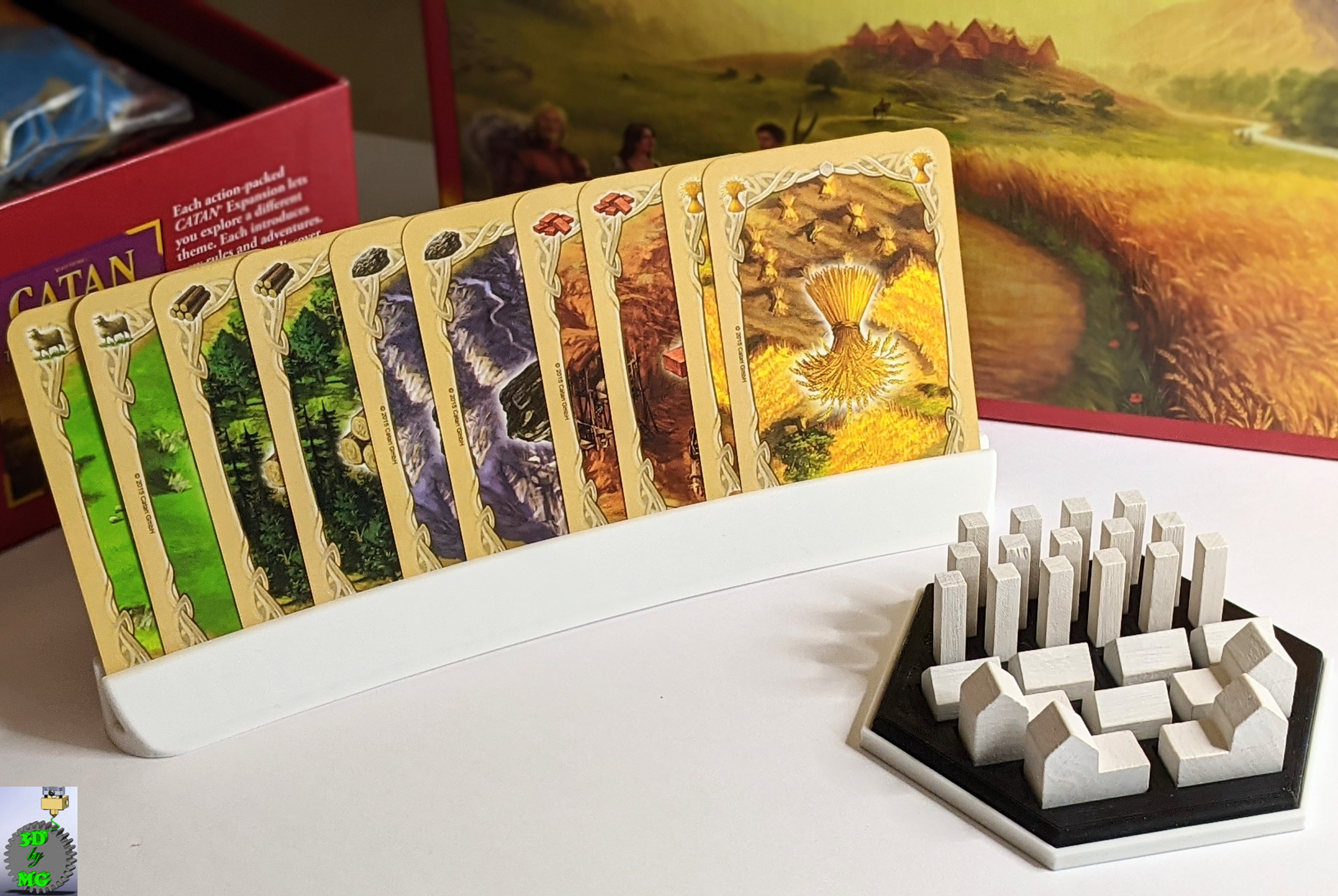 STL file CATAN - Game Parts Holder ♟ ・3D printing design to download・Cults