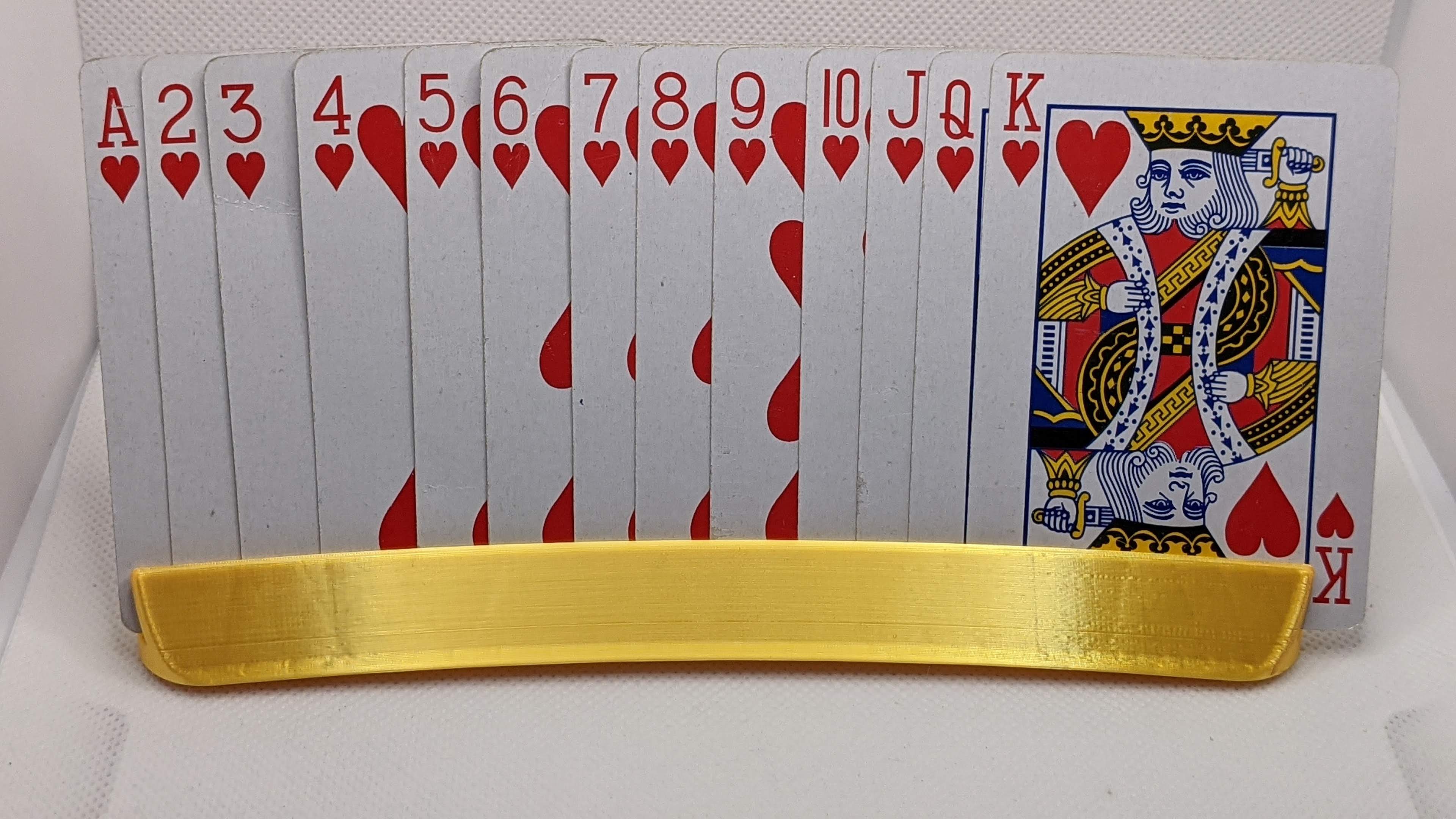 STL file Card Holder - Playing Card Stand 🃏 ・3D printer design to ...
