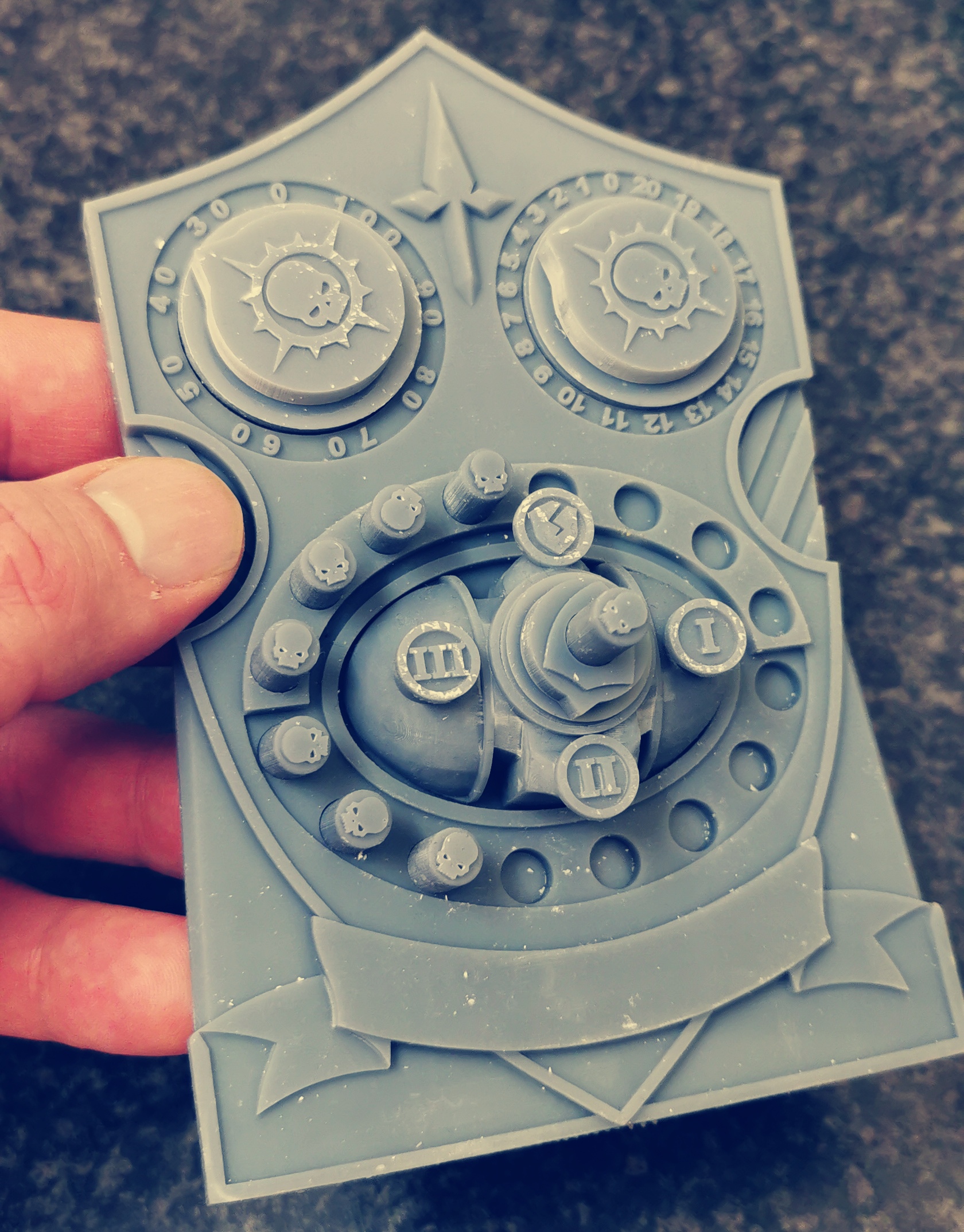 🔨 War Hammer 4TK - Titan Wound and Void Shield Tracker・ STL File for ・Cults