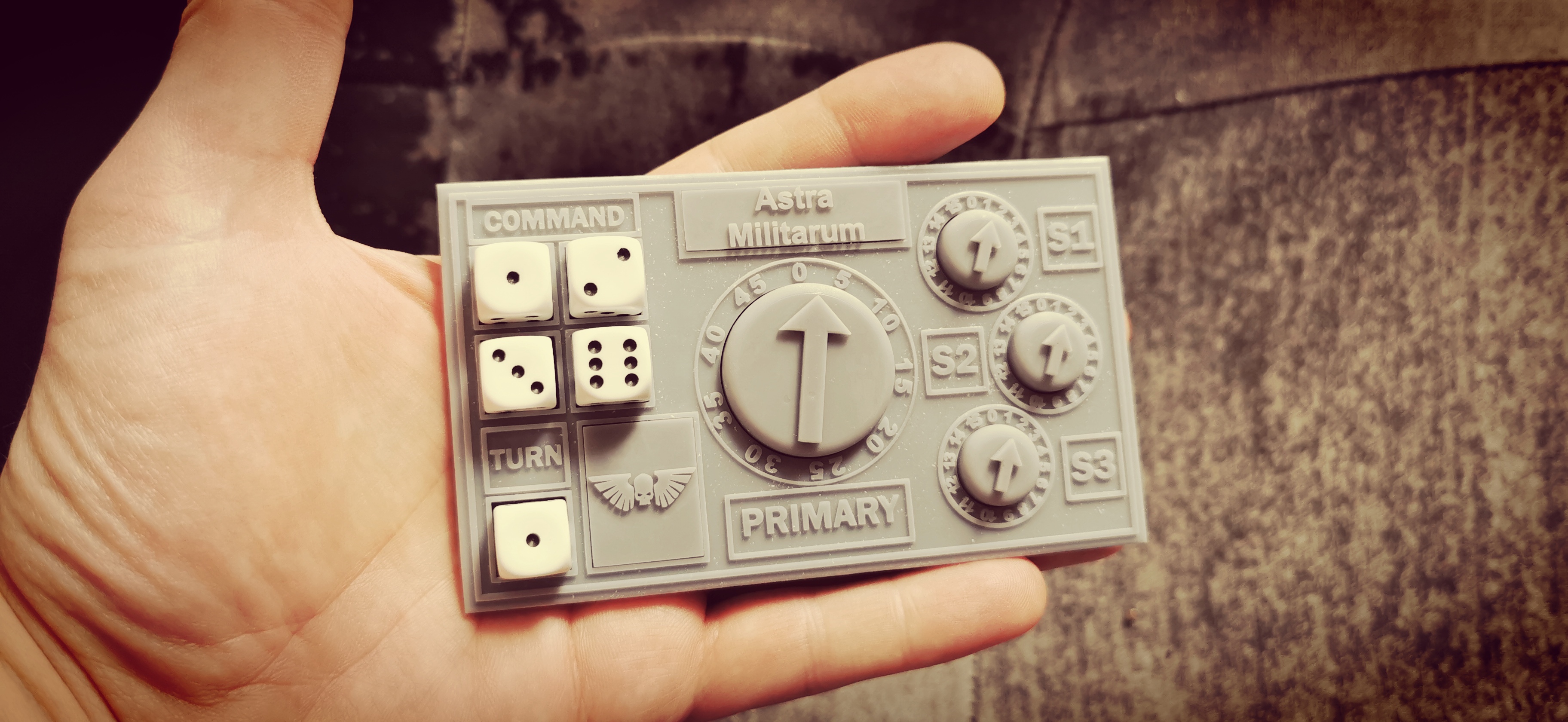 🔨 War Hammer 4TK Mini Turn Tracker 9th Edition・ STL File for ・Cults